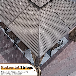 EROMMY 12'x12' Hardtop Gazebo Galvanized Steel Outdoor Gazebo Canopy Double Vented Roof Pergolas Aluminum Frame with Netting and Curtains for Garden,Patio,Lawns,Parties