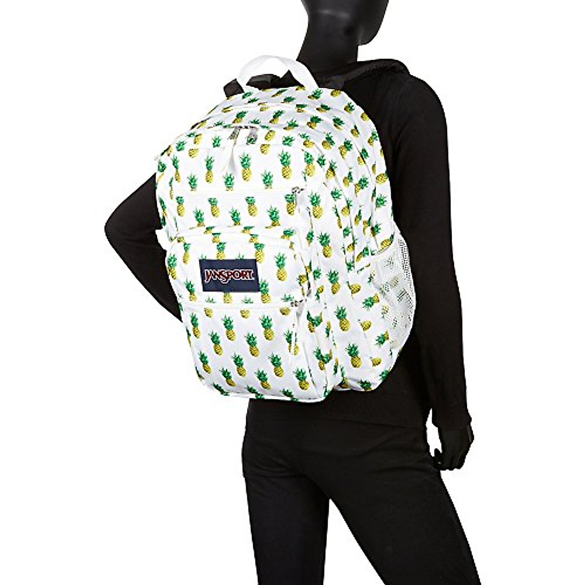 JanSport Big Student Backpack- Sale Colors (Black/White Zebra Stripe)