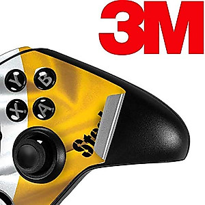 Skinit Decal Gaming Skin compatible with Xbox One Elite Controller - Officially Licensed NFL Pittsburgh Steelers Design