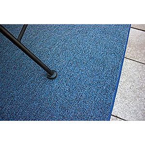 KOECKRITZ 2.5'X9' Runner - Cobalt - Indoor/Outdoor Area Rug Carpet, Runners & Stair Treads with a Premium Nylon Fabric Finished Edges