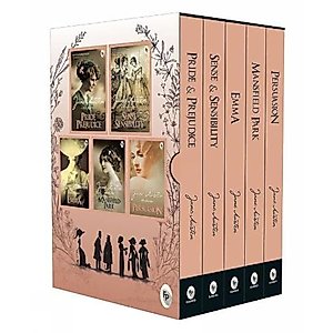 Greatest Works of Jane Austen (Set of 5 Books)