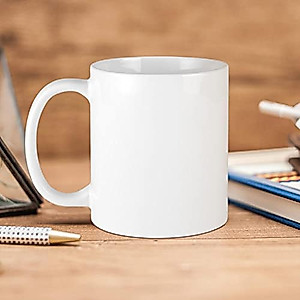 CafePress Donut Rain Mugs Ceramic Coffee Mug, Tea Cup 11 oz