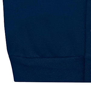 Creative Knitwear College Baby NCAA Officially Licensed Snap Hooded Jacket - Connecticut Huskies Logo - Navy - 4T