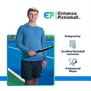 Enhance Pickleball Lead Tape - 3g Weighted Lead Strips, Highly-Adhesive & Easy to Apply Lead Tape for Pickleball Paddles, More Power and Control