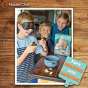 MasterChef Family Cooking Game. Turn Mealtime into Game Time! Ages 7+, Multicolor, 22 Family Tested Recipes