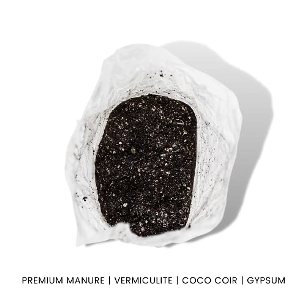 MushroomSupplies.com Mushroom Substrate| Premium Manure, Vermiculite, Coco Coir & Gypsum | 0.2 Micron Filter Grow Bag | Mycologist Developed Kits