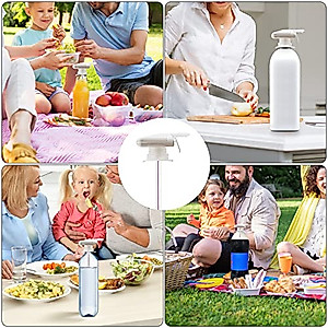 Automatic Drink Dispenser, Milk Dispenser, Hands-Free Milk, Automatic Drink Dispenser with Electric Tap, Drink Dispenser for Milk Juice Beer & More, Hands-Free No Overflow