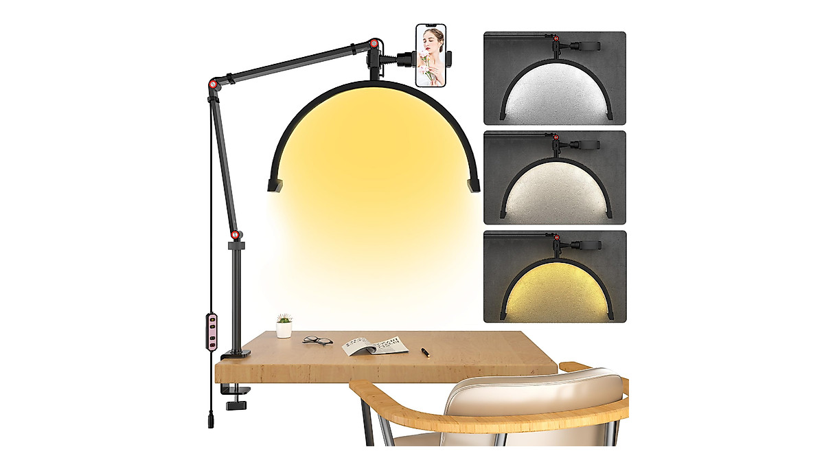TwoWin Lash Light for Eyelash Extensions - Adjustable LED Lamp