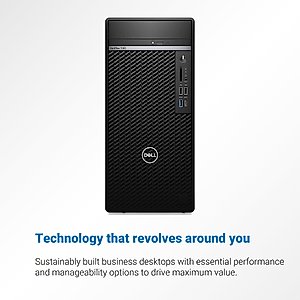Dell OptiPlex 7000 Series 7090 Tower Business Desktop, Intel Core i7-11700, 32GB RAM, 1TB SSD, DVD-RW, Display Port, Wired Keyboard & Mouse, Wi-Fi, Windows 11 Pro
