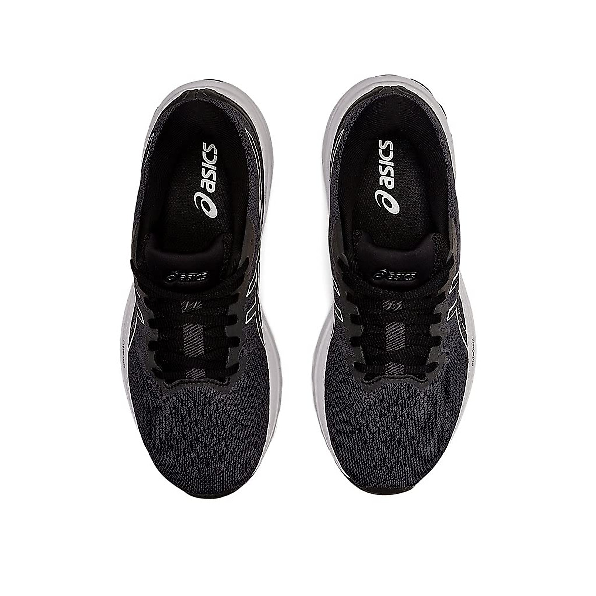 ASICS Women's GT-1000 11 Running Shoes, 8.5, Black/White