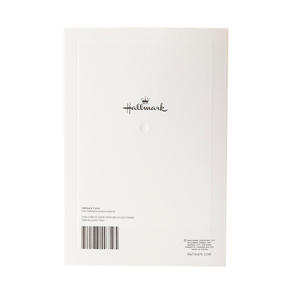 Hallmark Wedding Card (Mr. & Mrs.)