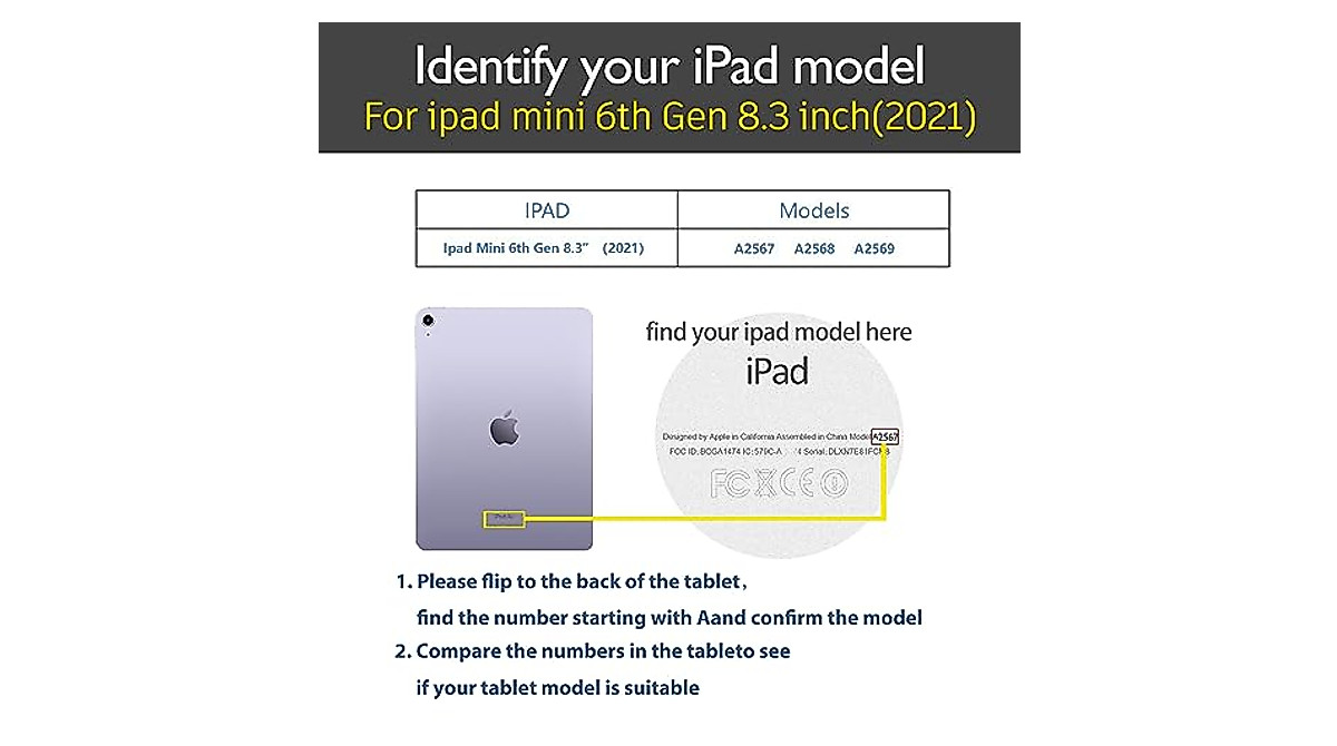 Premium Genuine Leather iPad Mini 6 Case - Gexmil