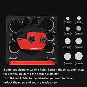 Electric Drill Turn Tool, Dowel Maker Jig Kit, 8mm To 20mm Adjustable Electric Drill Carbide, Adjustable Dowel Maker, Carpentry Positioner Round Bar Auxiliary Tool, Round Rod Auxiliary Tool For Sticks