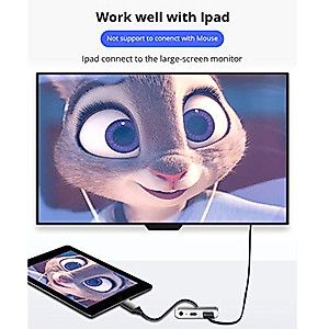 MINIX NEO C-HAGR, USB-C 3.5mm Audio Jack Adapte with to 4K @ 60Hz Display Output, Multi OS Support macOS, iPadOS, Android OS and Windows OS. Silver