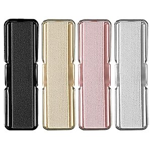 4 Pcs Finger Strap Phone, Phone Strap Phone Finger Holer Back of Phone Grip with Stand Universal Elastic Finger Holder for Phone
