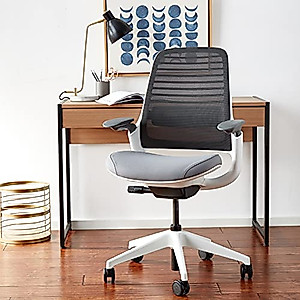 Steelcase Series 1 Office Chair, Carpet Casters, Grey