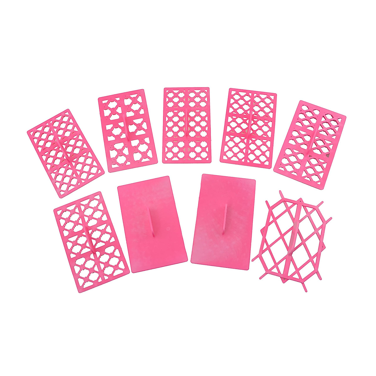 meizhouer 9pcs/set Embosser Fondant Cake Baking Sugarcraft Decorating Mold Cookie Tools Mold Home Kitchen Accessories