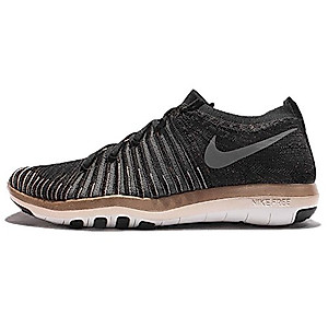 NIKE Women's Wm Free Transform Flyknit, Black/Cool Grey, 5 US