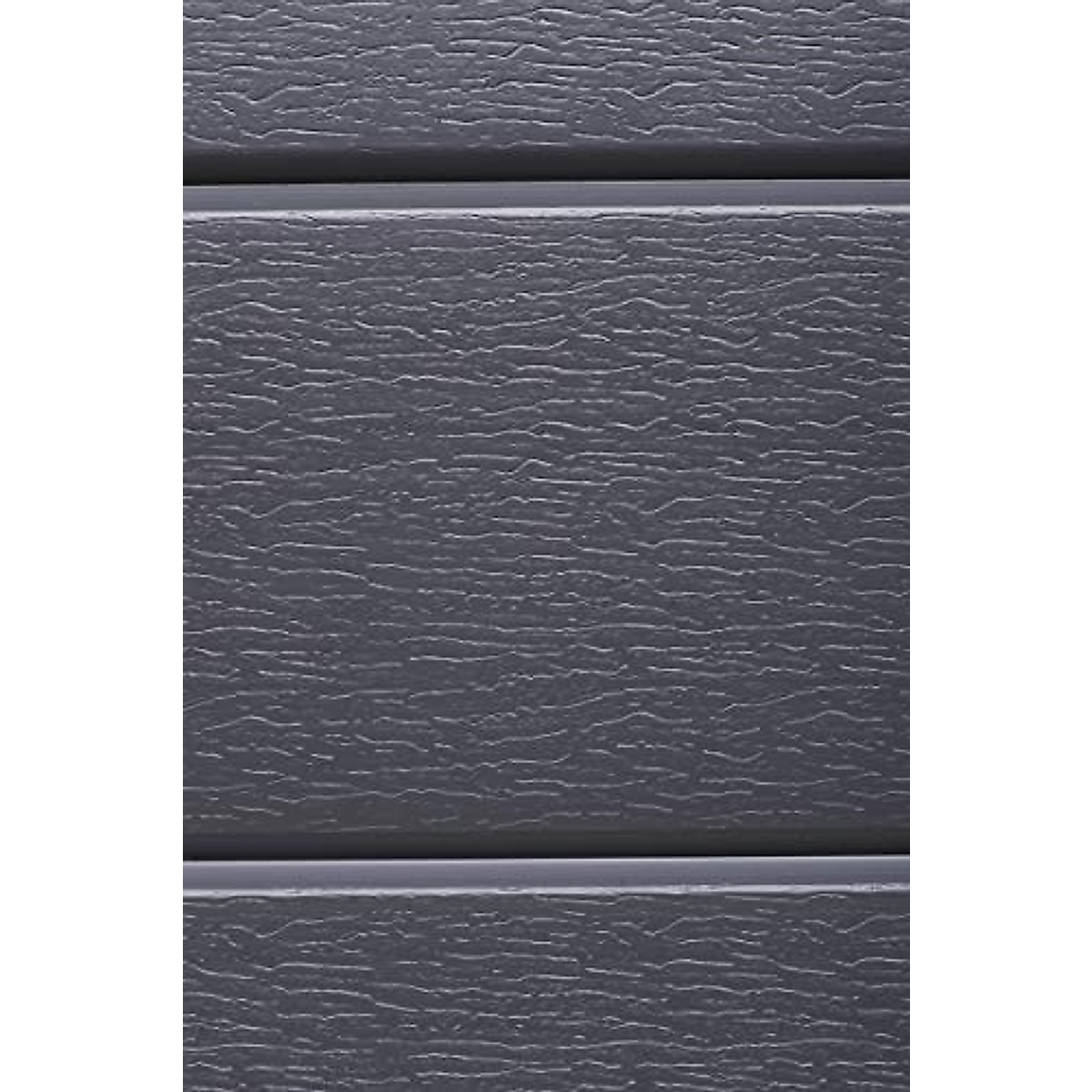Nuvue Products 26021, 36" L x 15" W x 32" H, Polymer with Woodgrain Texture, Dark Gray Elevated Garden Box