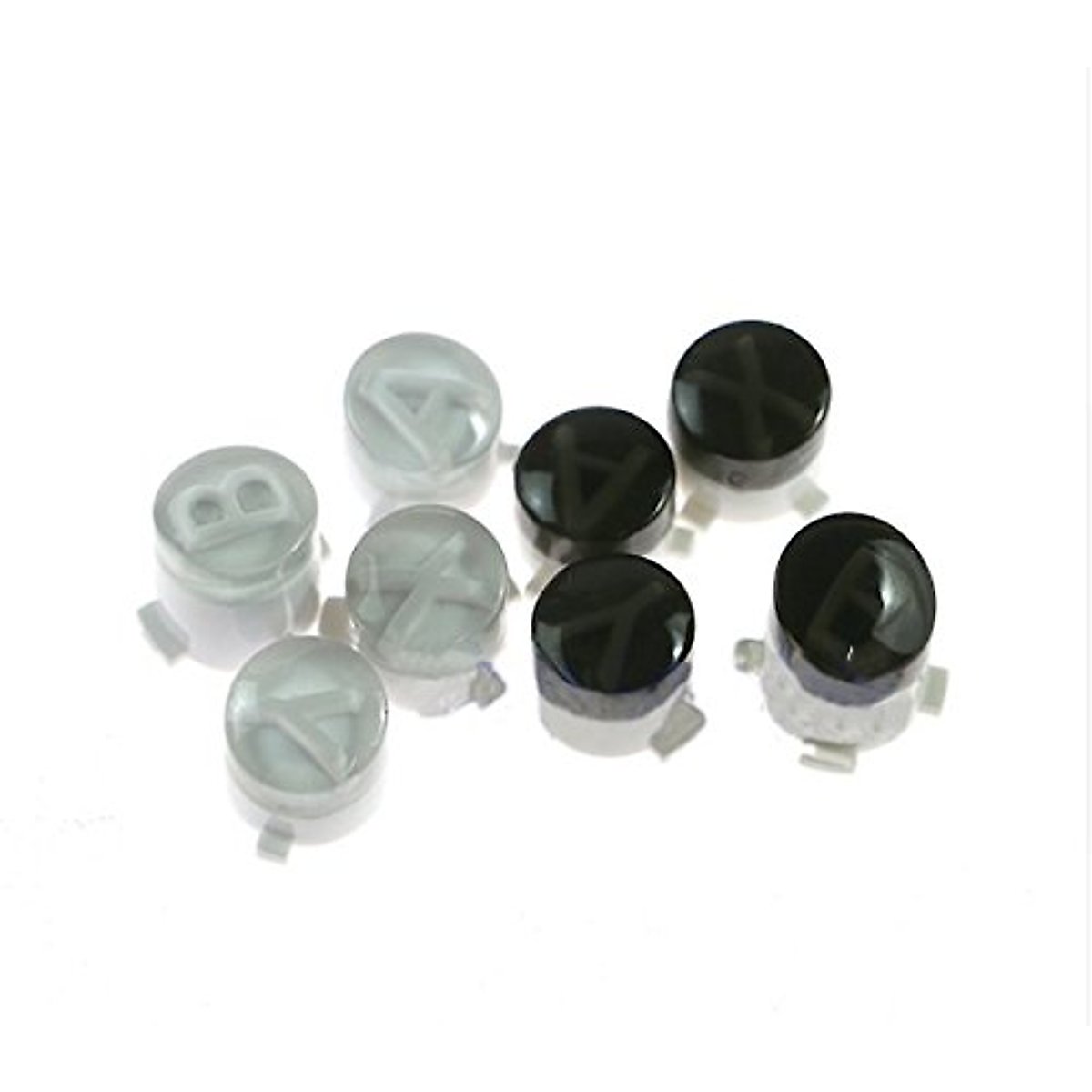 ABXY Bullet Buttons with Letters Mod Kit Case for Xbox One S Slim Elite Controller