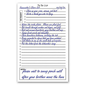 TO DO List Notepads (2 Pack, 50 Pages Each) Planner Pads. ToDo Checklist w/Priority & Note Sections. Organize & Track Projects, Clients or Daily Tasks. 5.5 X 8.5, A5 Sheets. Made in the USA.
