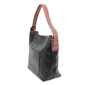 Joy Susan Womens Faux Leather: Hobo 2-in-1 Handbag