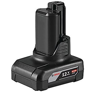 BOSCH GBA12V60 12V Max Lithium-Ion 6.0 Ah Battery