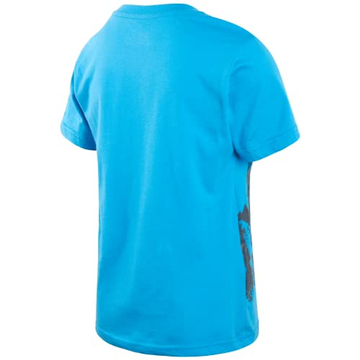 New Balance Boys' Active Shorts Set - 4 Piece Short Sleeve T-Shirt and Gym Shorts (8-20), Size 10, Sky/White