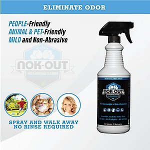 Nok Out Odor Remover, Pet Deodorizer and Cleaning Spray, 32 Fluid Ounce Spray
