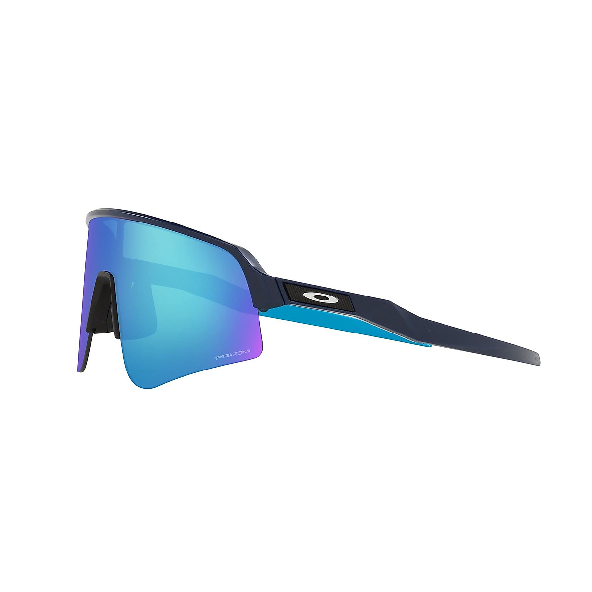 Oakley Men's Oo9465 Sutro Lite Sweep Rectangular Sunglasses, Matte Navy/Prizm Sapphire, 39 mm