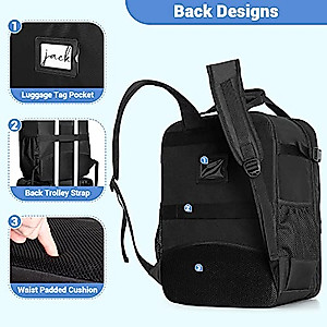 HODRANT Stroller Travel Bag Compatible with GB Pockit and Pockit Air Plus All Terrain, Lightweight Stroller Backpack for Flight Essentials, Portable Stroller Gate Check Bag for Airplane, Bag Only