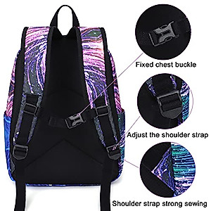 CAMTOP Backpack for Girls Boys Kids School Backpack with Lunch Box Preschool Kindergarten BookBag Set
