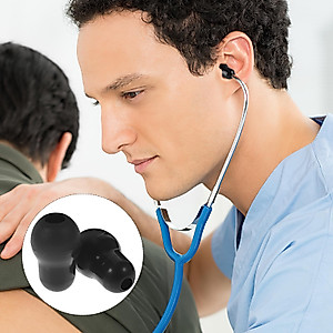 Ear Tips Replacement Silicone Earplug Eartips Earpieces for Hospital and Clinic Supplies 10Pcs Ear Tips