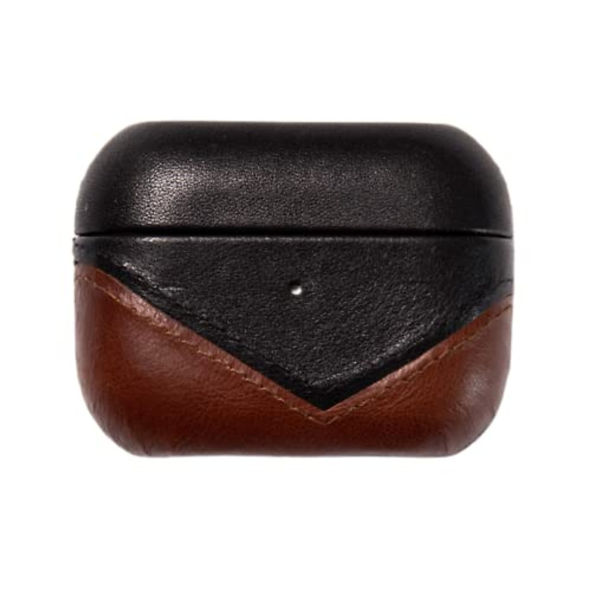 Bullstrap Premium Leather Case Compatible with Apple AirPods 3, Wireless Charging, Two-Piece Design (Terra)