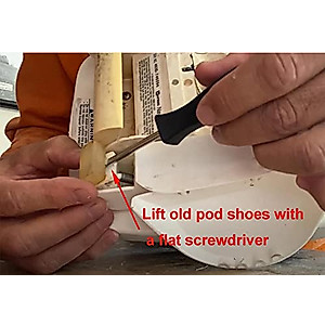 ATIE Pool Cleaner Tune-Up Rebuild Kit AXW350 Compatible with Hayward Pool Cleaners (Include Front and Rear Flap Kit AXV434WHP, 2 Wing Kit AXV604WHP, and 4 Pod Shoes AXV414P)