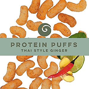 Pounamu Protein Puffs | Sample, Variety Pack | 27g Grass-Fed, Free-Range New Zealand Dairy Protein and 180 calories per bag | Delicious gourmet flavors | 1.48 Ounce (42g) x 4 pack