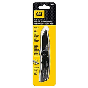 Caterpillar - 6-1/2" Folding Knife, Hand Tools, Knives/Blades - No Utility, Knives - Folding (980005),Black