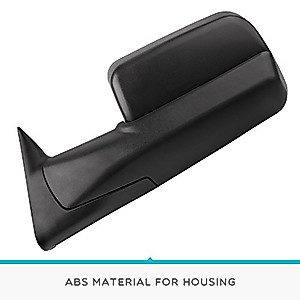 YITAMOTOR Towing Mirrors Compatible with Dodge Ram, Manual Flip Up Folding with Support Brackets Tow Mirrors, Replacement for Dodge Ram 1994-2001 1500, Ram 1994-2002 2500 3500 Truck