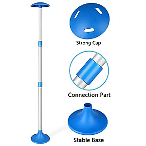 iCOVER Premium Boat Cover Support Pole, Adjustable Aluminum Support Pole System, 2 Pack