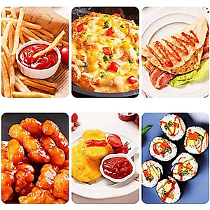 4 Pieces Mini Ketchup Bottles for Bento Box Accessories,25ml Mini Condiment Squeeze Bottles Portable Honey Sauce Salad Dressing Dispensers Jars Containers for Kids Adults Lunch Box