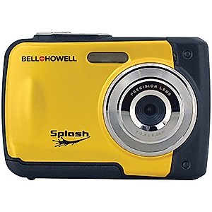 Bell+Howell Splash WP10-Y 16.0 Megapixel Waterproof Digital Camera with 2.4-Inch LCD & HD Video (Yellow)