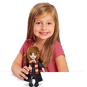 Harry Potter™ 8-Inch Spell Casting Wizards Hermione Granger™ Small Plushie with Sound Effects, Kids Toys for Ages 3 Up by Just Play