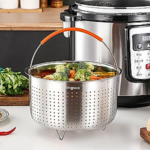Steamer Basket for Instant Pot, Vegetable Steamer Basket Stainless Steel Steamer Basket Insert for Pots (3qt)
