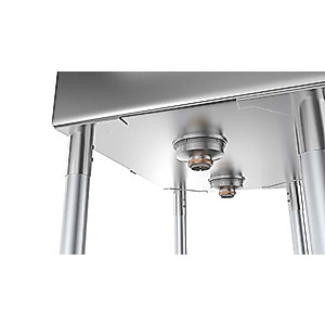 KoolMore - SB121610-12B3 2 Compartment Stainless Steel NSF Commercial Kitchen Prep & Utility Sink with 2 Drainboards - Bowl Size 12" x 16" x 10"