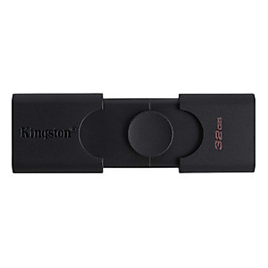 Kingston DataTraveler Duo 32GB USB-A and USB-C Dual Connector Flash Drive (DTDE/32GBCR)