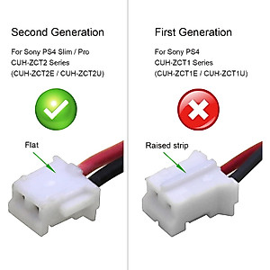 GMRBOO Replacement Battery for Sony PS4 Pro DualShock 4 Controller Rechargeable Battery CUH-ZCT2 or CUH-ZCT2U