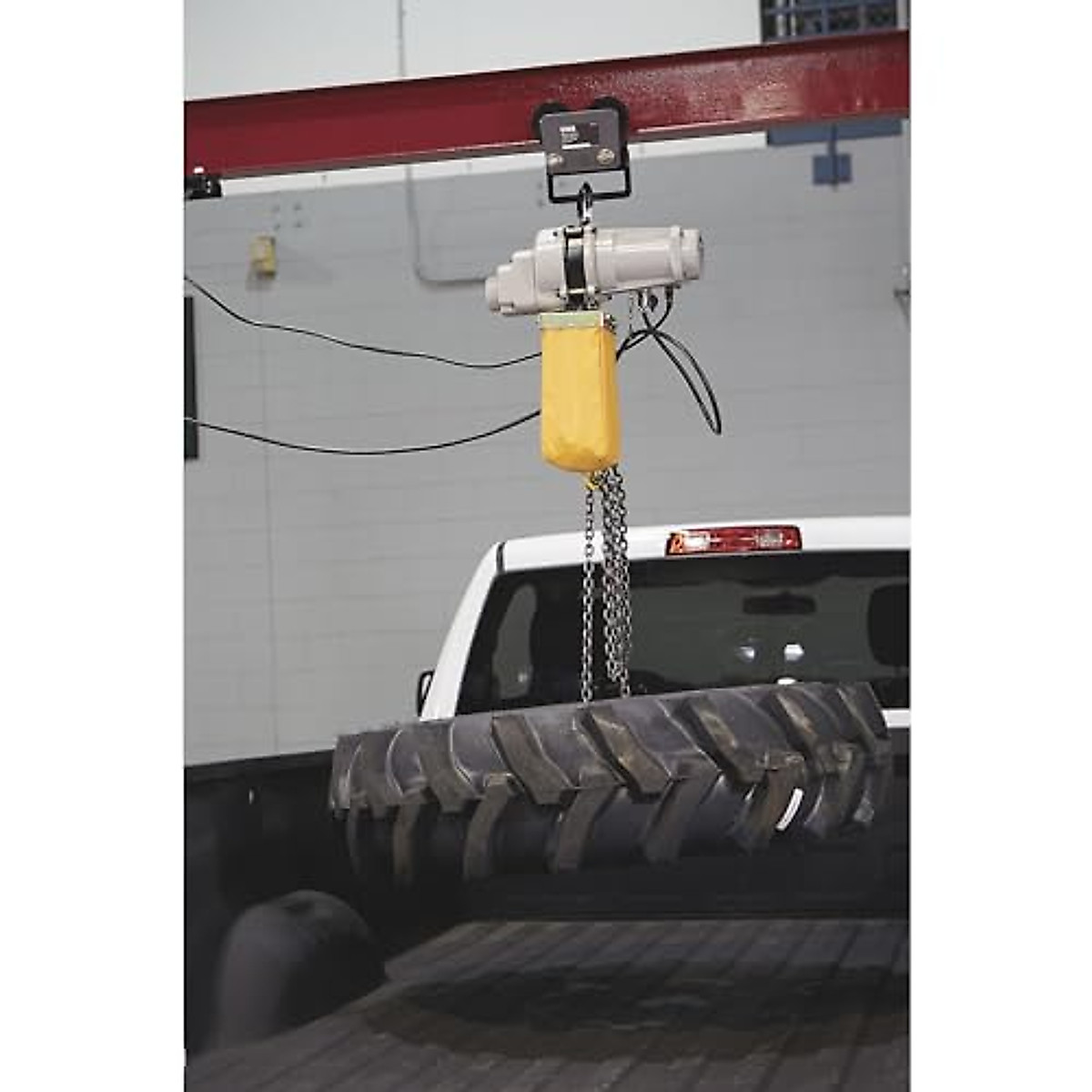 Strongway Round Chain Electric Hoist - 1-Ton Load Capacity, 9.8ft. Lift