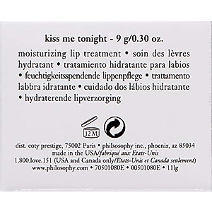 philosophy Kiss Me Tonight Lip Care, 0.30 Ounce (Pack of 1)