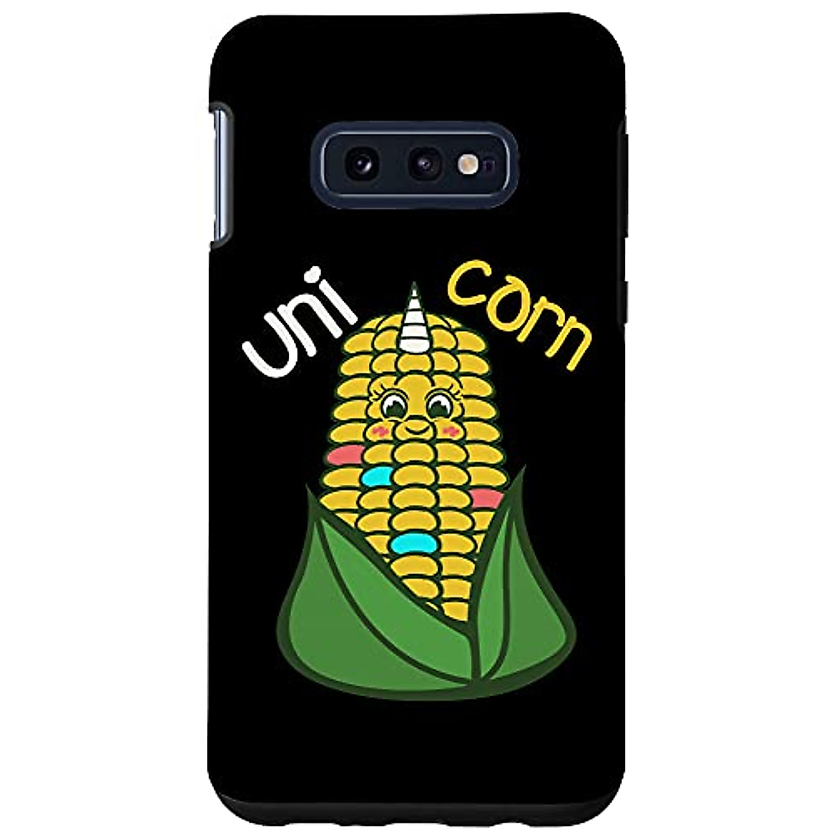 Galaxy S10e Cool Uni Corn | Funny Maize Magical Horned Horse Joke Gift Case