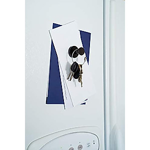 Mavoro Strong Magnetic Hooks for Hanging Coats and Bags. Set of 2 Black Magnet Hooks Heavy Duty Magnets, Neodymium 52 Rare Earth Magnets. Push Pin Style Magnet Hook for Refrigerator, Locker etc